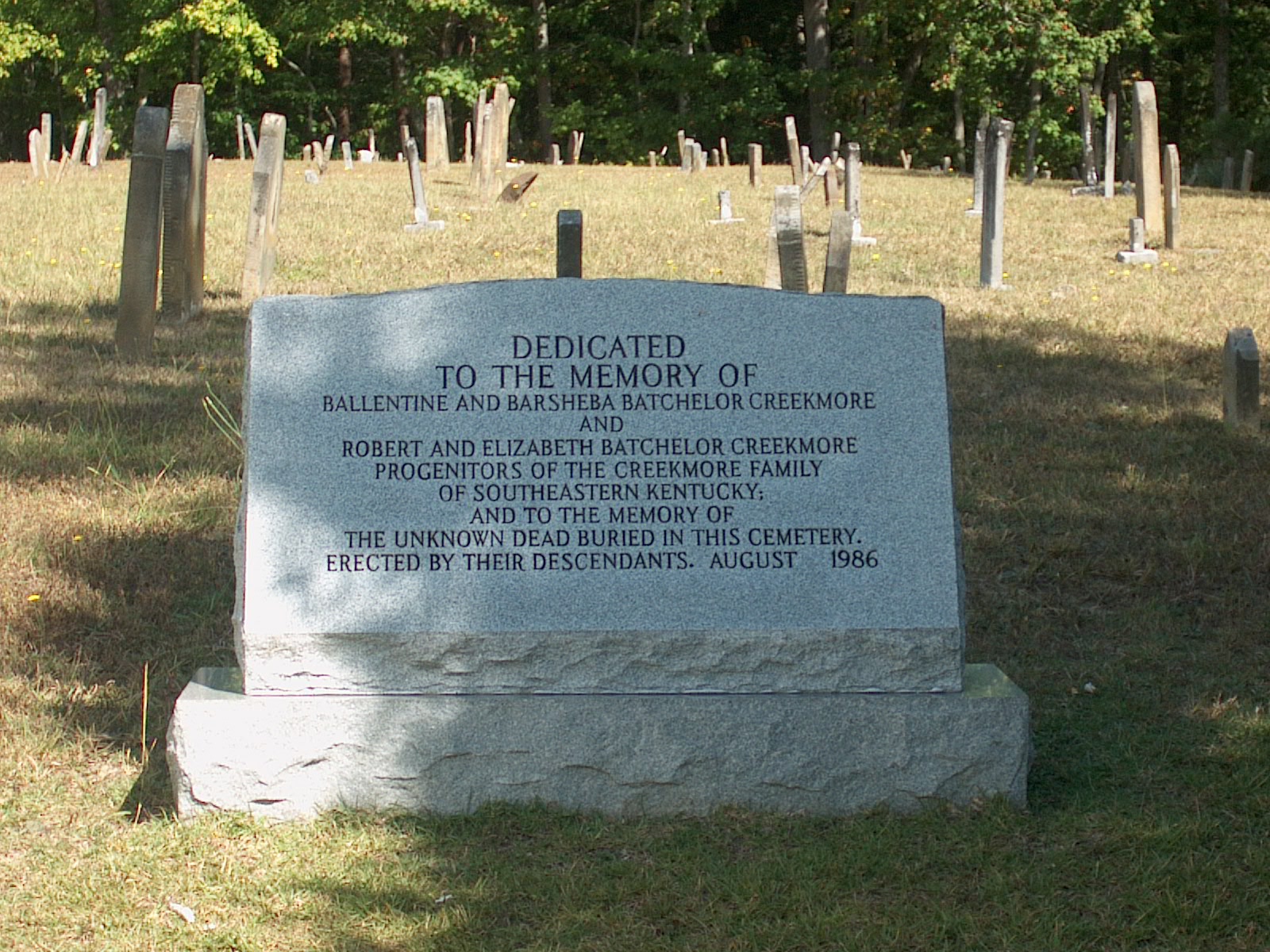 Creekmore Family of McCreary County – Kentucky Kindred Genealogy